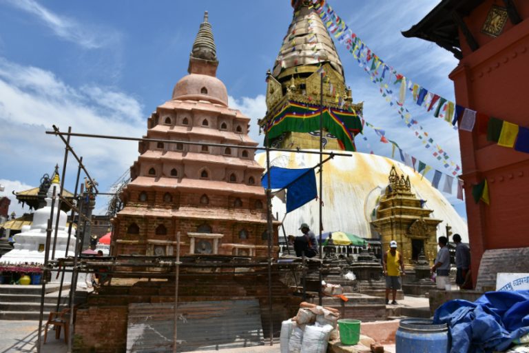 Kathmandu's first-ever Buddhist chaitya excavation - OnlineKhabar ...