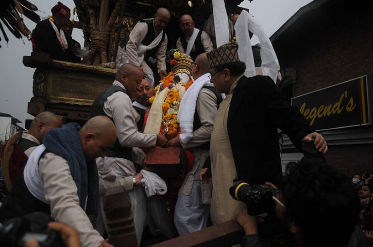 The story of Seto Machhindranath: Kathmandu's god of rain ...