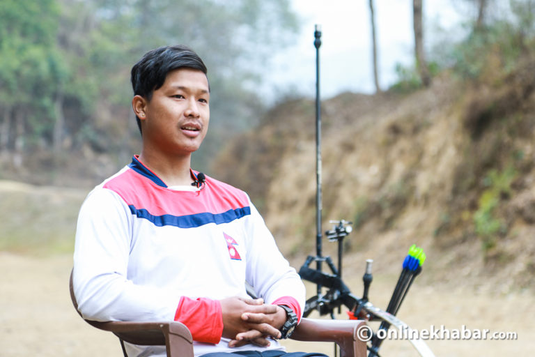Tilak Pun Magar took up archery eight years ago. Now he's Nepal's ...
