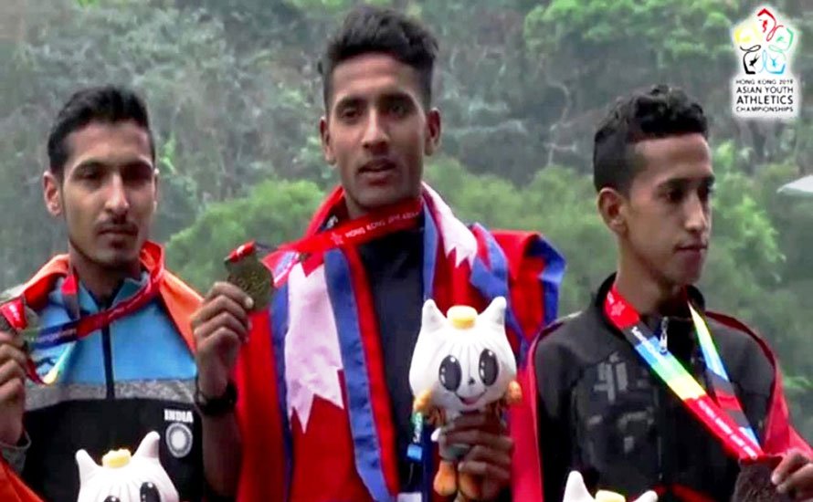 Nepal's Ajit Kumar Yadav creates history, wins gold at Asian Youth ...