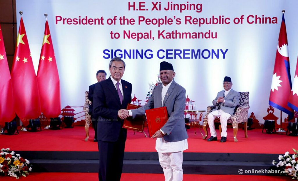 Nepal, China sign 20 agreements as Xi Jinping wraps up Kathmandu trip ...