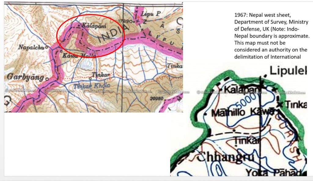 These 11 maps show how India encroached upon Nepali land - OnlineKhabar ...