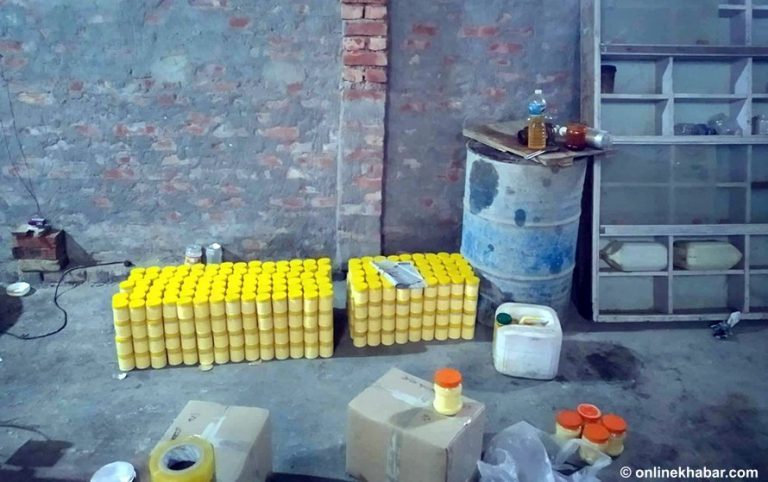 Police discover 'counterfeit ghee' factory in Birgunj, arrest operators ...
