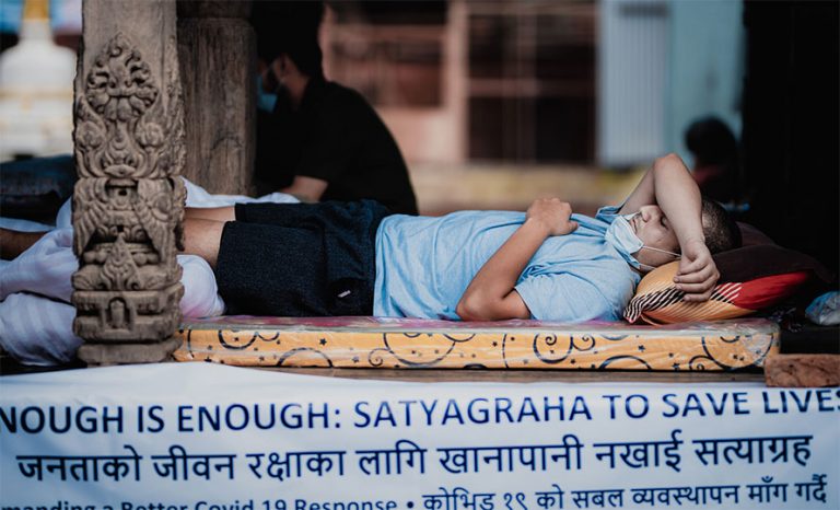 Two Enough Is Enough campaigners staging fast-unto-death hospitalised ...