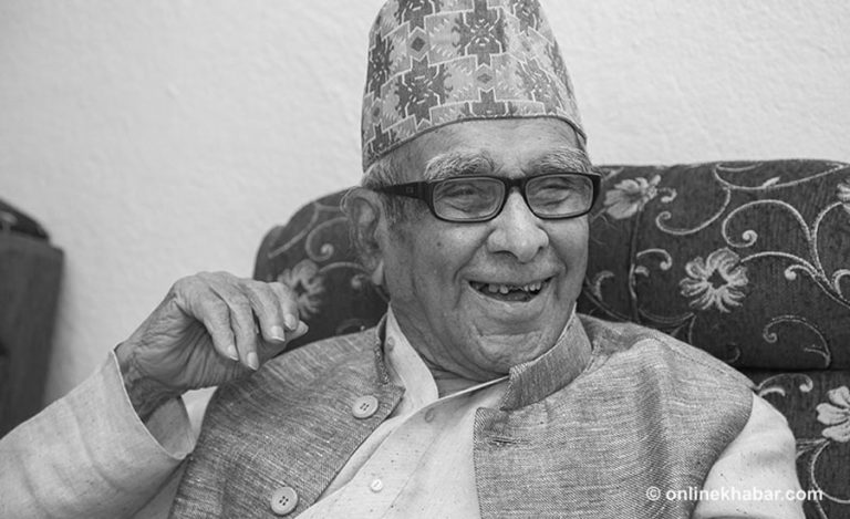 Rastrakavi Madhav Prasad Ghimire dies at 101 - OnlineKhabar English News