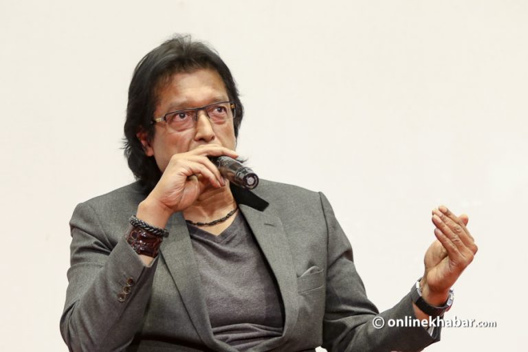 Rajesh Hamal: The mahanayak is stuck in silence - OnlineKhabar English News