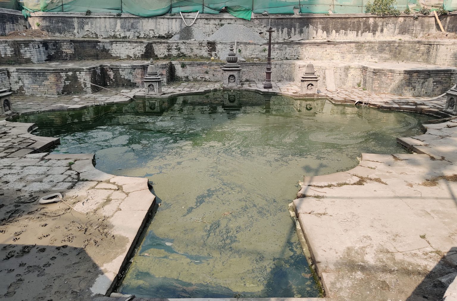 Sundhara: Once the celebrated monument, the golden spout is shrouded in ...