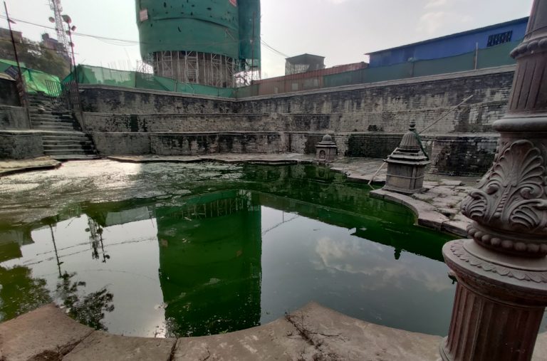 Sundhara: Once the celebrated monument, the golden spout is shrouded in ...