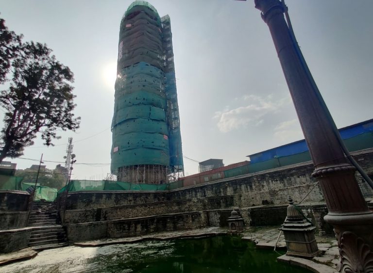 Sundhara: Once the celebrated monument, the golden spout is shrouded in ...