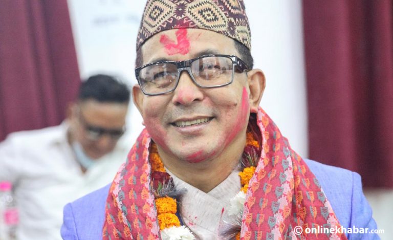 Deepak Manange gets UML support to fight election again - OnlineKhabar English News