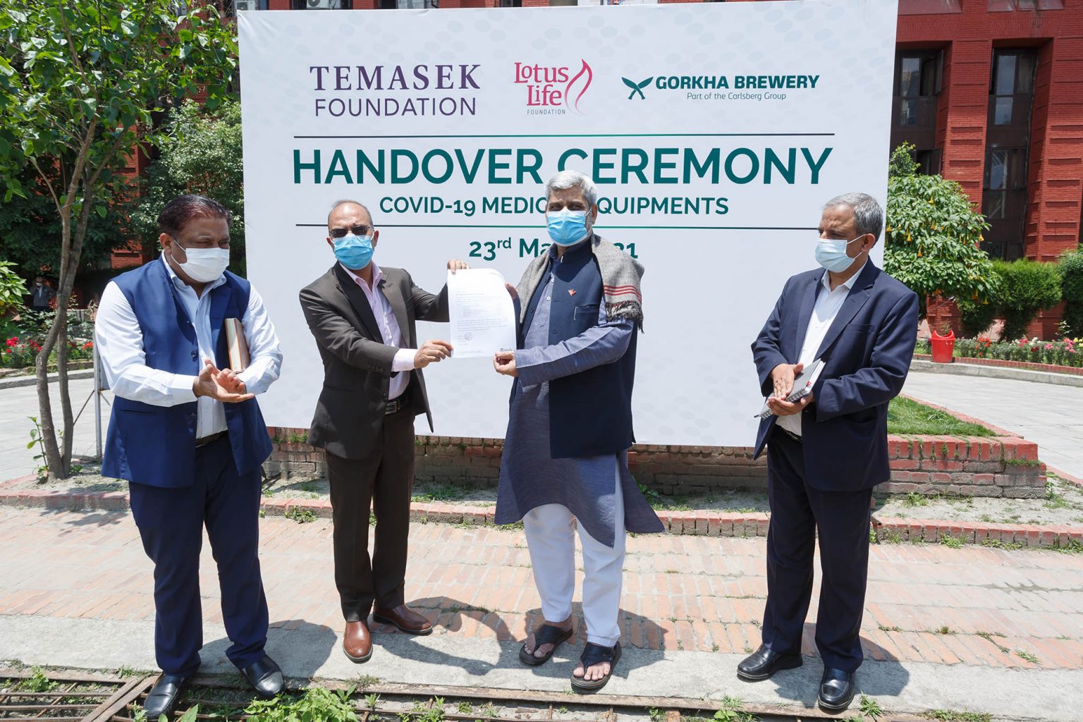 Gorkha Brewery hands over medical support worth Rs 200 mln to Nepal ...