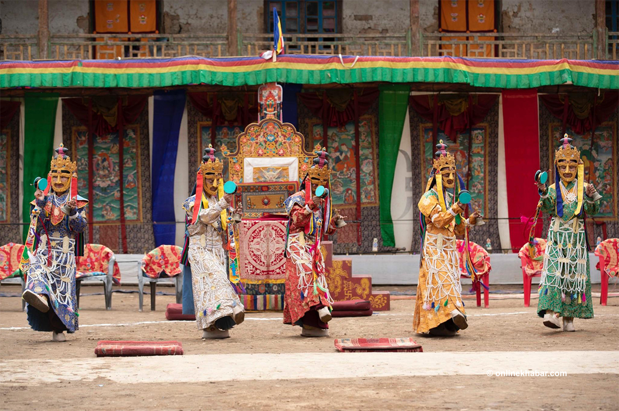 Photographing Chhyam Puja at Yalbang Gumba, Humla in 2021