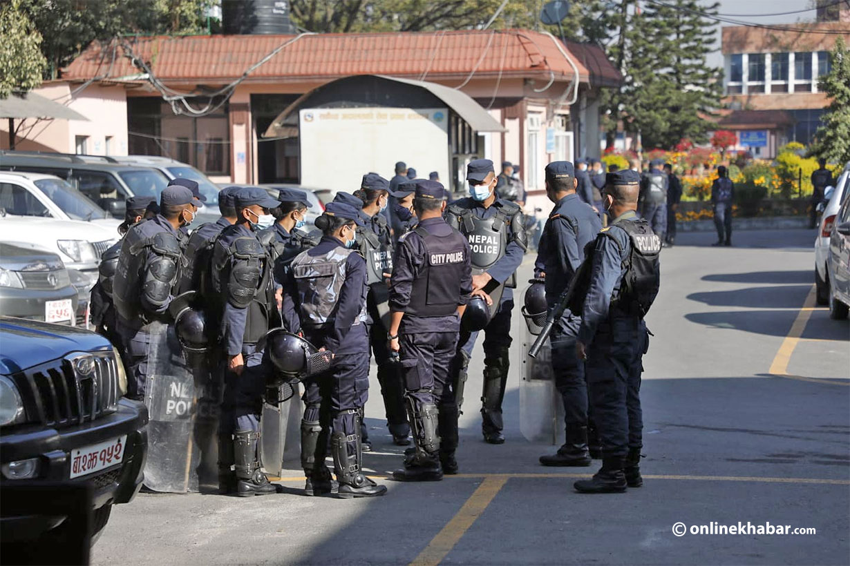 Nepal police personnel breach law, ethics during protests