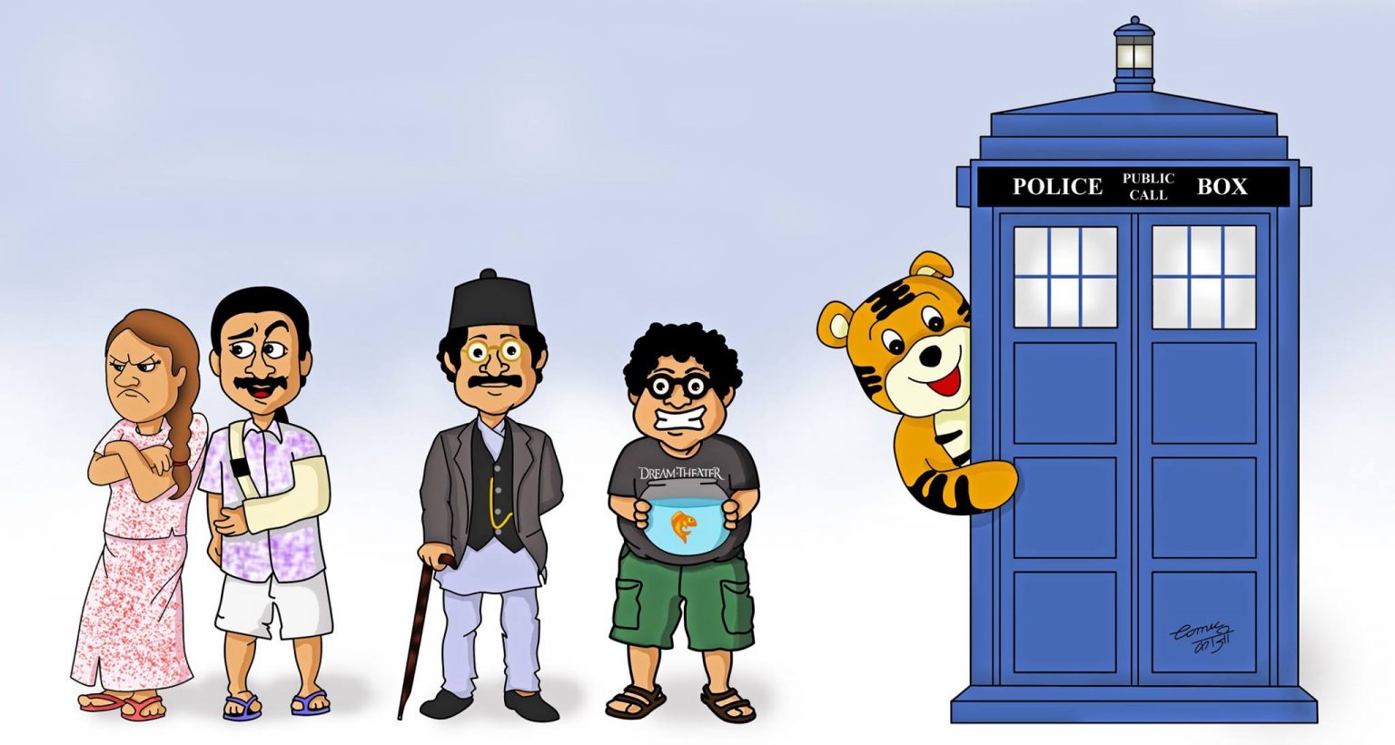 Topi: Miles apart, but together to promote Nepal pop music