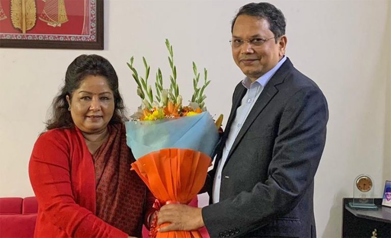 Nepal PM's wife meets Indian BJP's Foreign Affairs Department chief ...