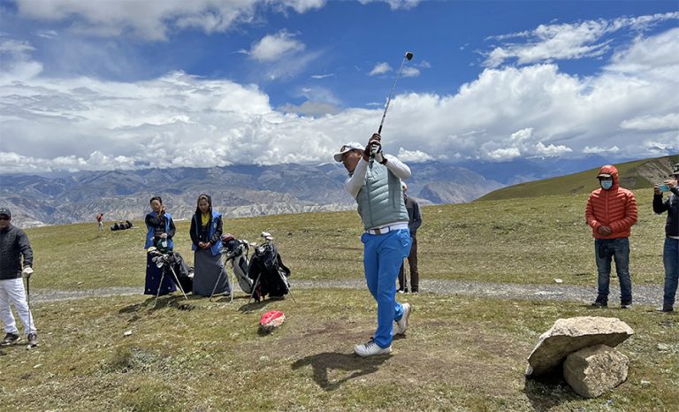 Mustang Golf Course: World’s highest-altitude golf course holds new ...