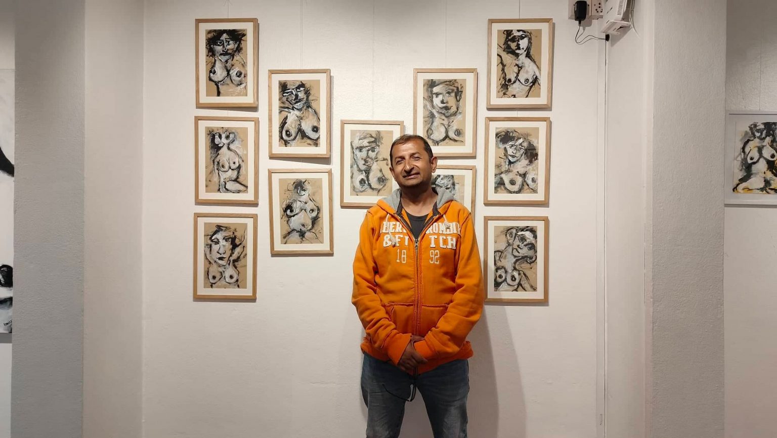 Kapil Mani Dixit's nude paintings that celebrate and appreciate life - OnlineKhabar English News