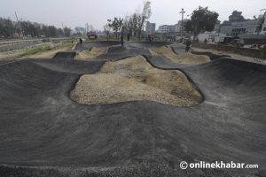 Nepal's 1st pump track, built by a Swiss company, pumps up cyclists and ...