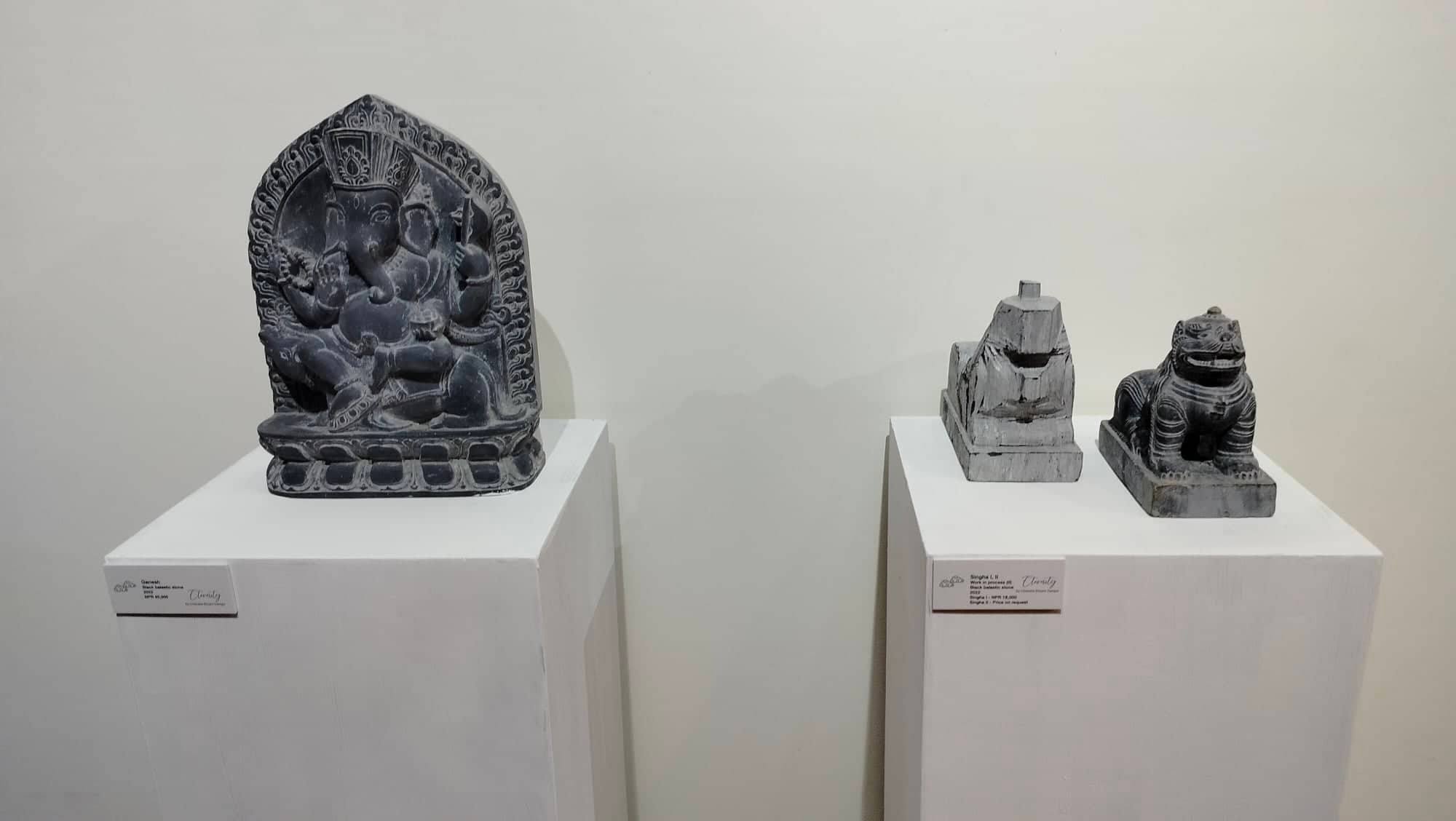 Chandra Shyam Dangol‘s Eternity: Traditional stone art on display to ...