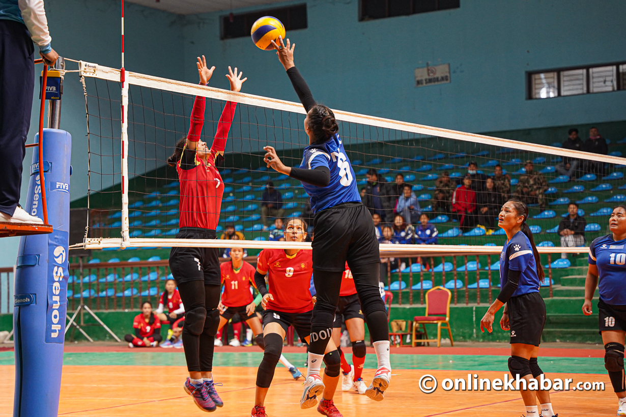 Nepal's volleyball players receive monthly salaries for the first time ...