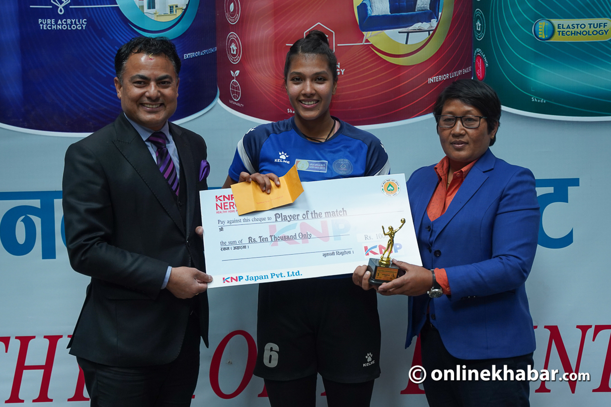Usha Bhandari: Nepal's volleyball prodigy proves a father's role in ...