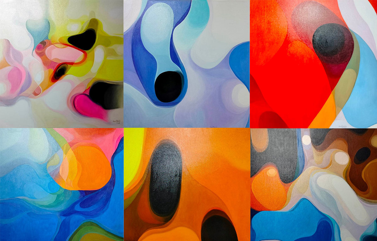 Sunil Ranjit: Color Contemplation is open to interpretation