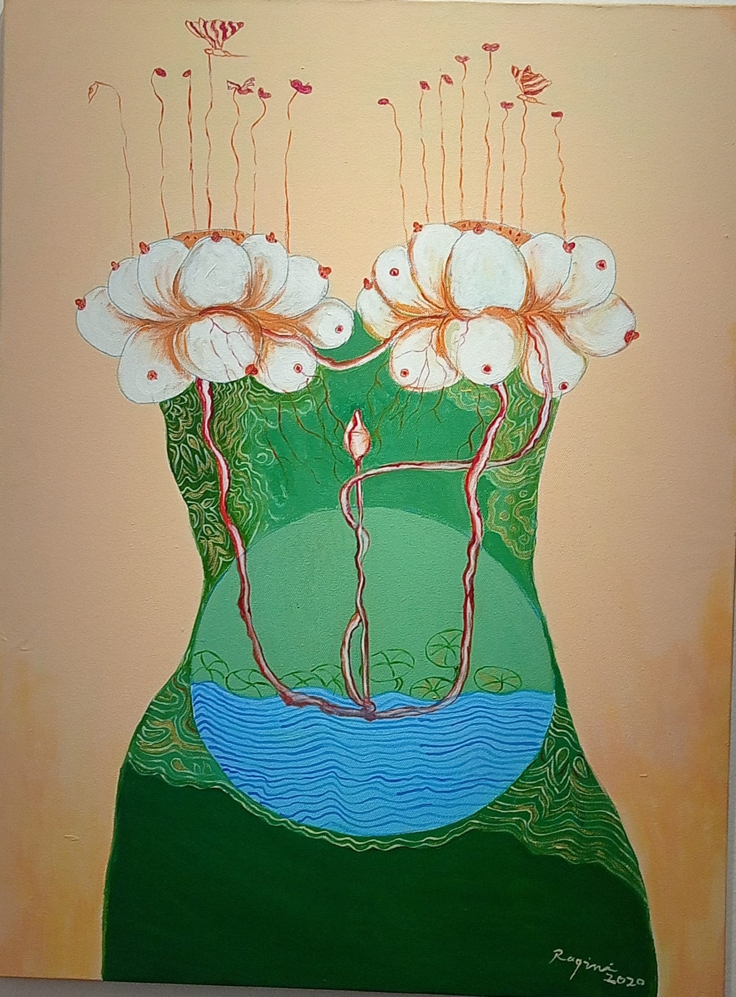 45 years of Ragini Upadhyay's artistic journey: An exhibition tells it ...